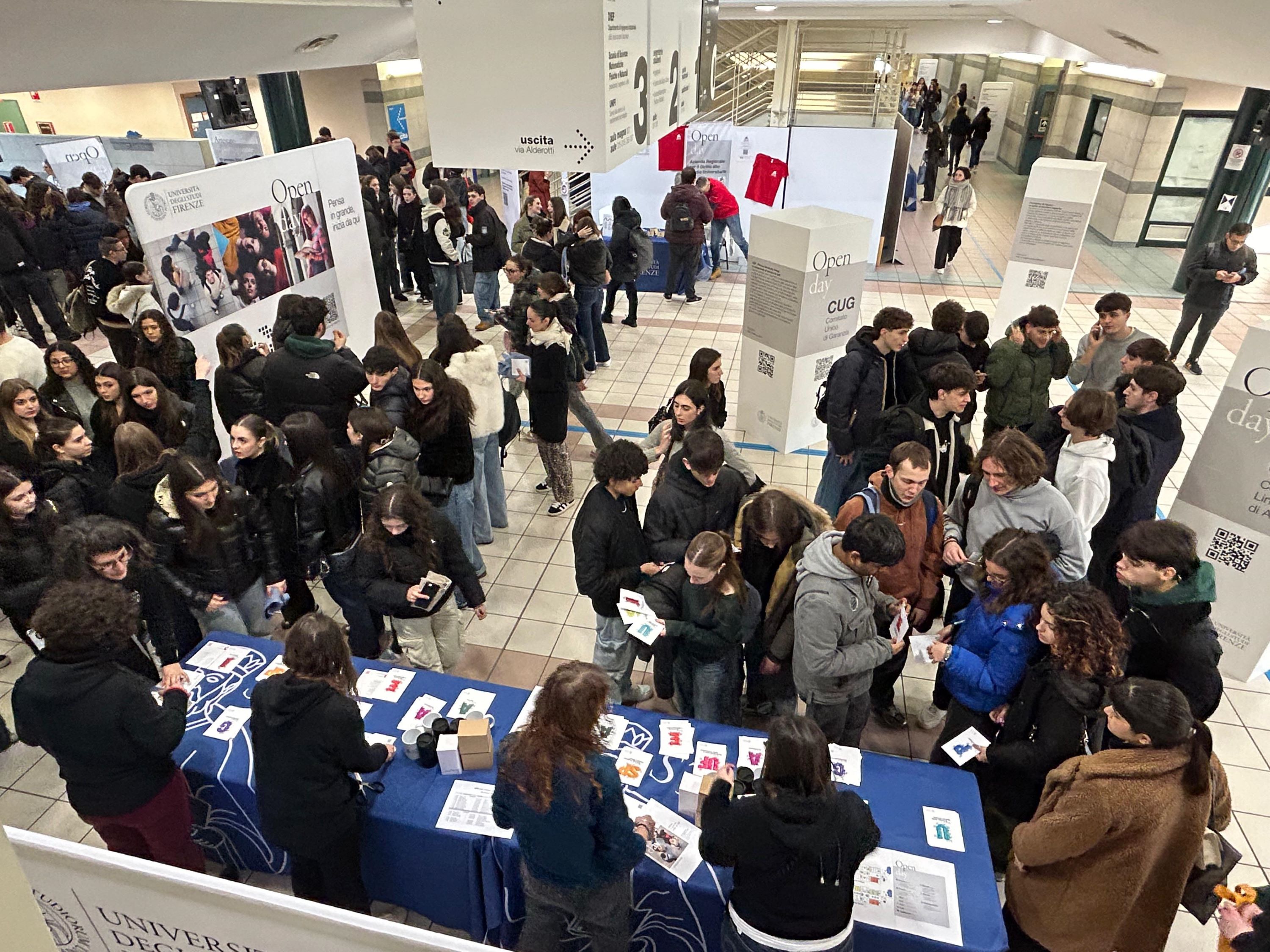 Orientamento, è record di presenze all'Open Day | Università di Firenze